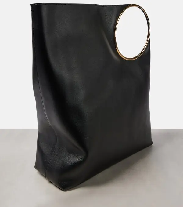 Alaïa Ring Xl Leather Tote Bag