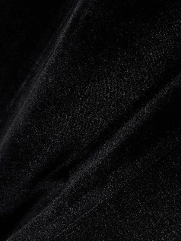 MONOT Strapless Velvet Gown