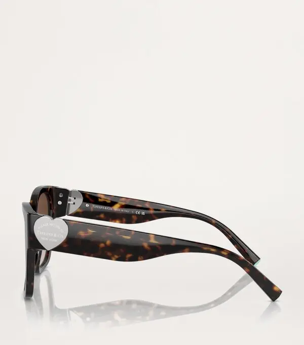 Tiffany & Co. Acetate Square Sunglasses - Brown