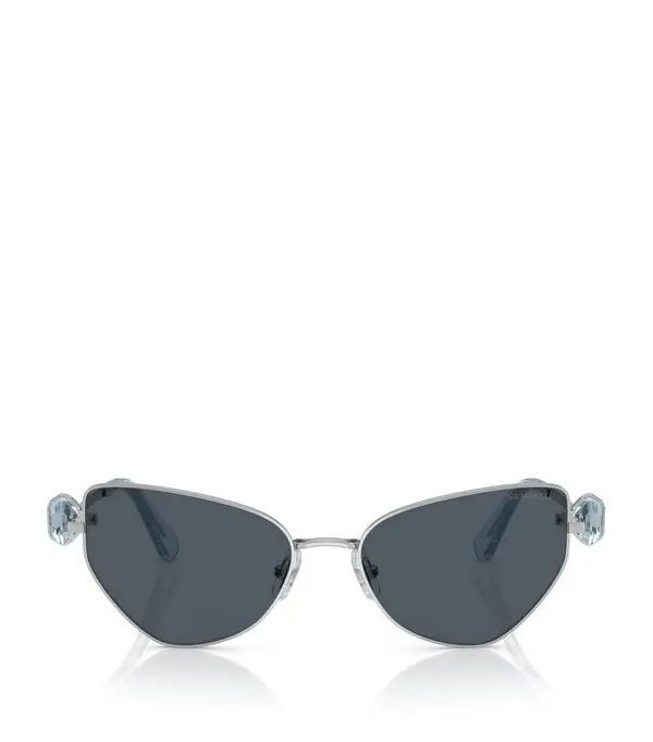 SWAROVSKI Metal Sk7003 Sunglasses - Silver