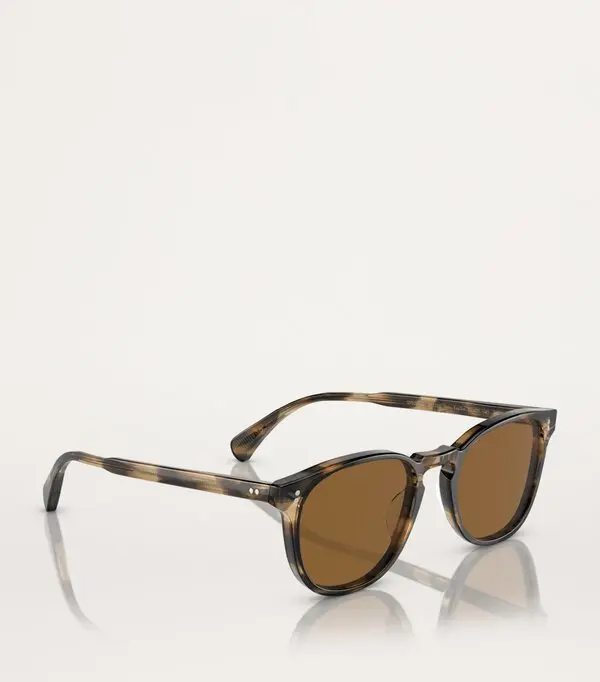 Oliver Spencer Acetate Finley Esq. Sun Sunglasses - Brown