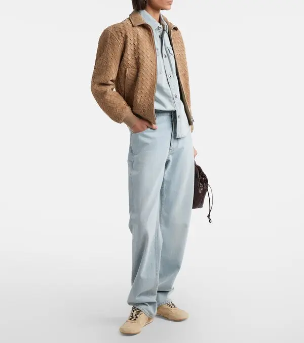 Bottega Veneta Mid-rise Straight Leg Jeans