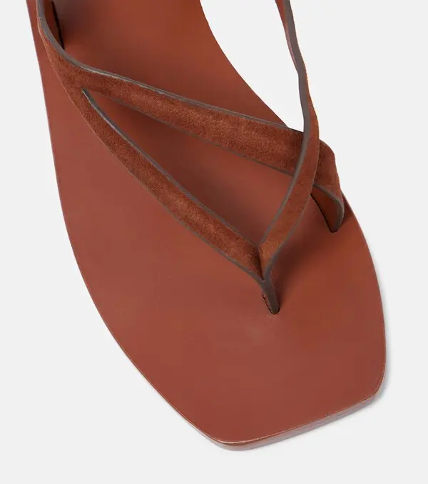 A.emery Rita Suede Thong Sandals