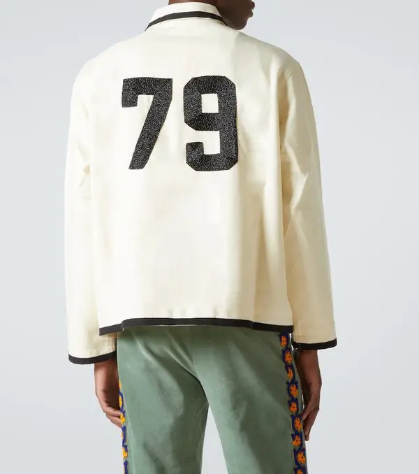 BODE Beaded Wool Jacket