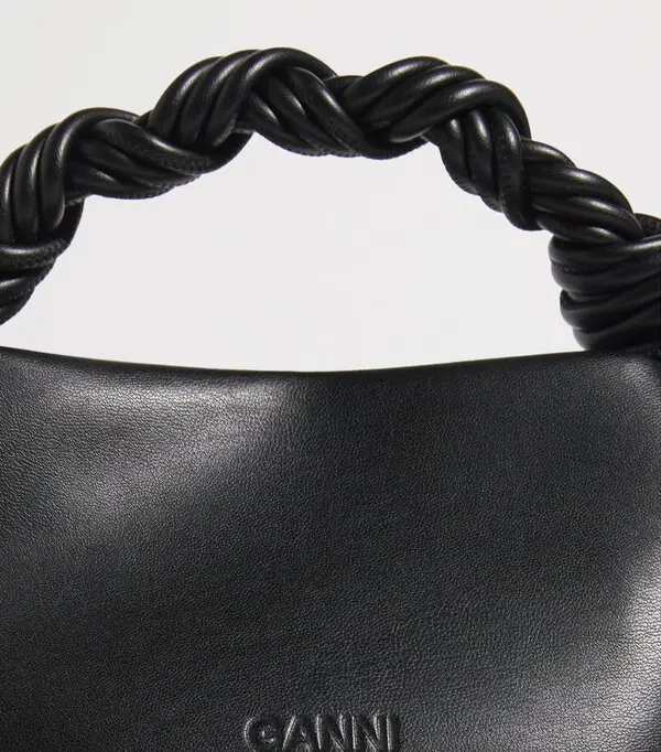 GANNI Bou Top-handle Bag - Black