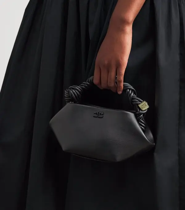 GANNI Bou Top-handle Bag - Black