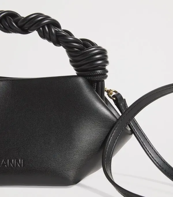 GANNI Bou Top-handle Bag - Black
