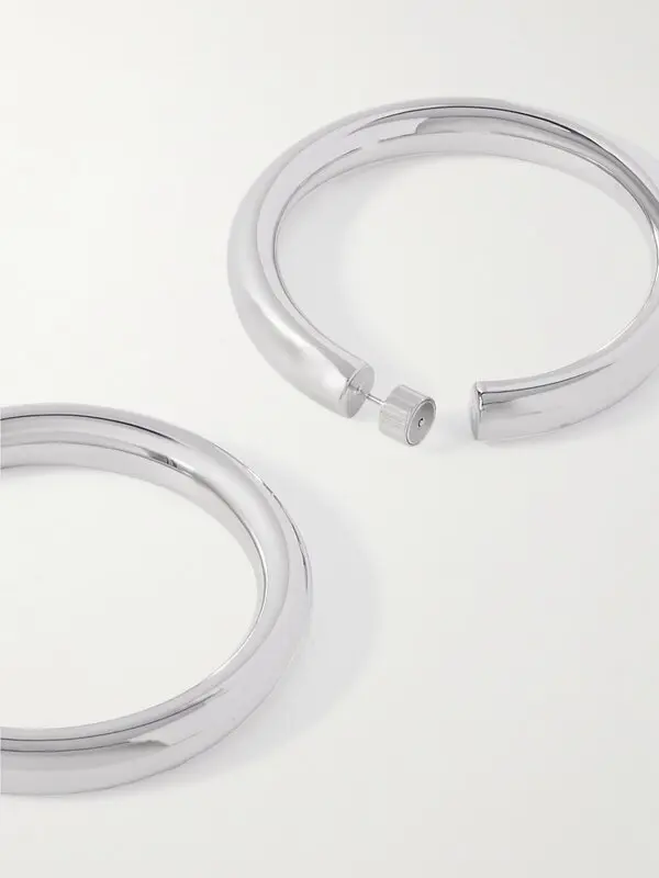 JENNIFER FISHER Plated Hoop Earrings