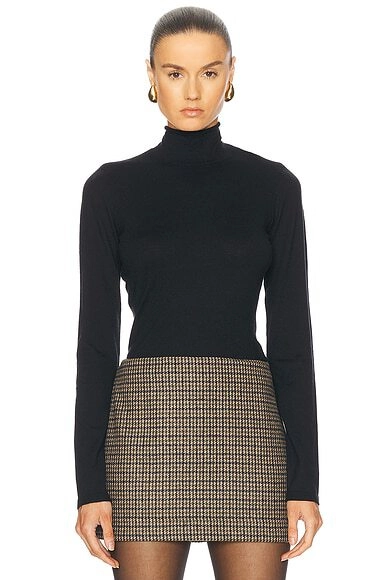 EAVES Maxine Turtleneck Sweater - Black