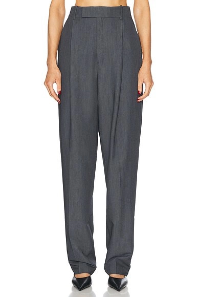 EAVES Rinah Pleated Trousers - Grey