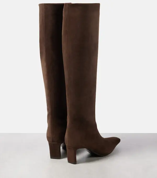 Khaite Ona 55 Suede Knee-high Boots