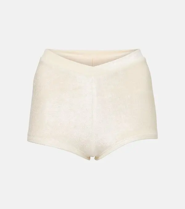 Jade Swim Raya Terry Shorts - Beige