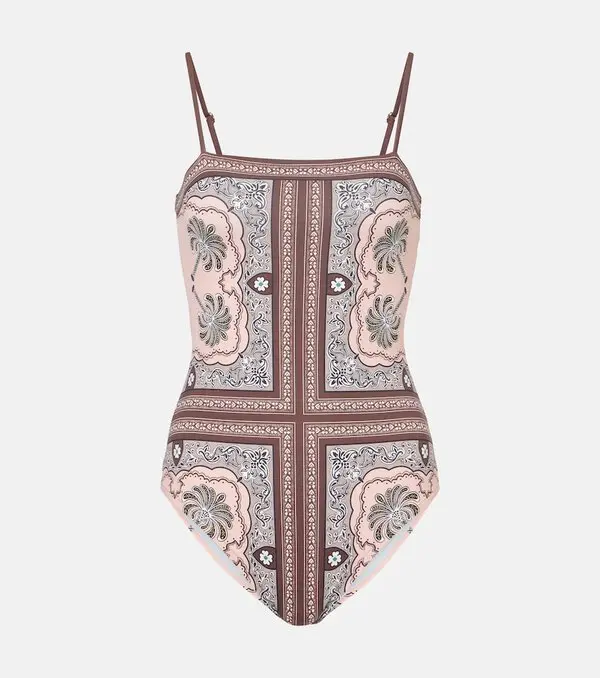 La DoubleJ Elle Printed One-piece Swimsuit - Multicoloured
