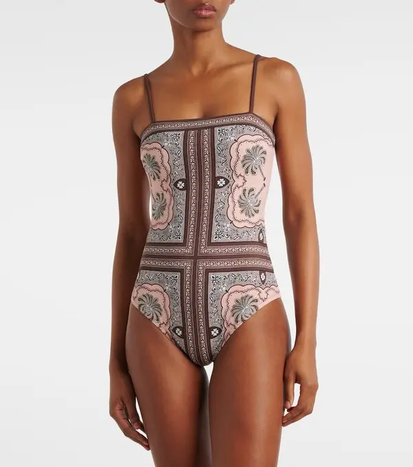 La DoubleJ Elle Printed One-piece Swimsuit - Multicoloured