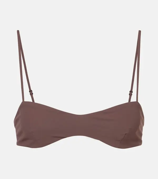 Faithfull The Brand Evora Bikini Top - Brown