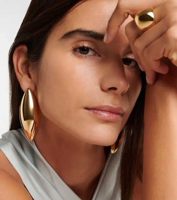 JENNIFER FISHER Puffy Dagger Plated Earrings