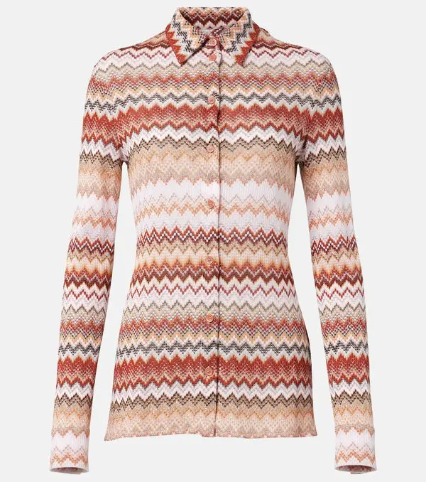 Missoni Zigzag Lame Shirt