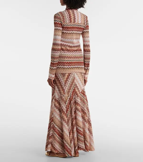 Missoni Zigzag Lame Shirt