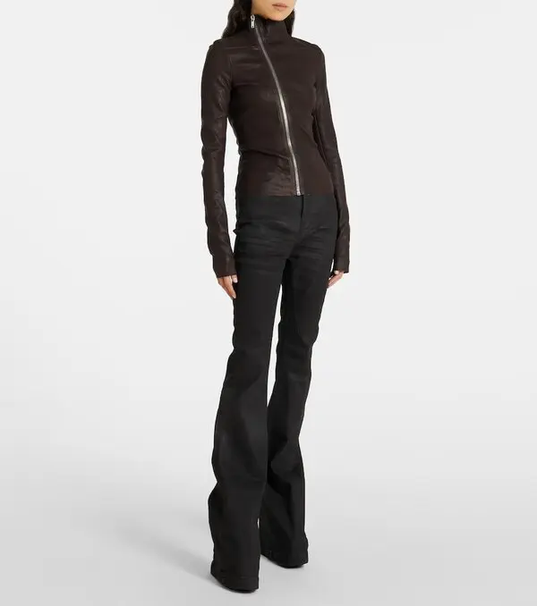 Rick Owens Gary Leather Jacket