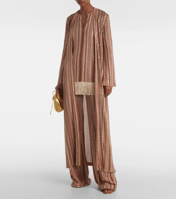 Missoni Zigzag Lame Cardigan