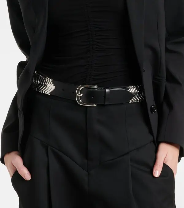 Isabel Marant Étoile Embellished Leather Belt