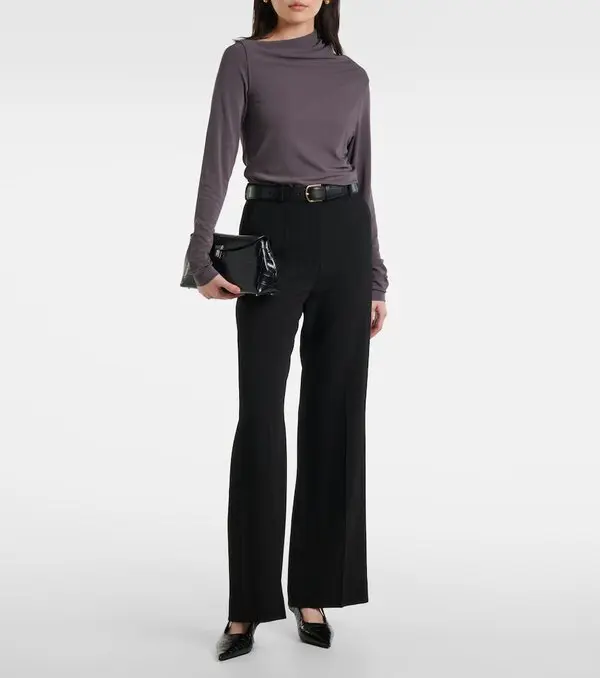 TOTEME Draped Jersey Top