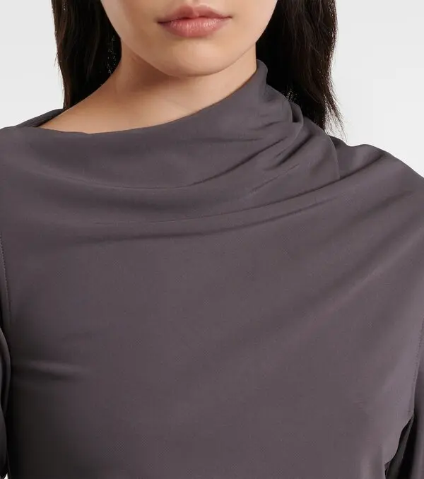 TOTEME Draped Jersey Top