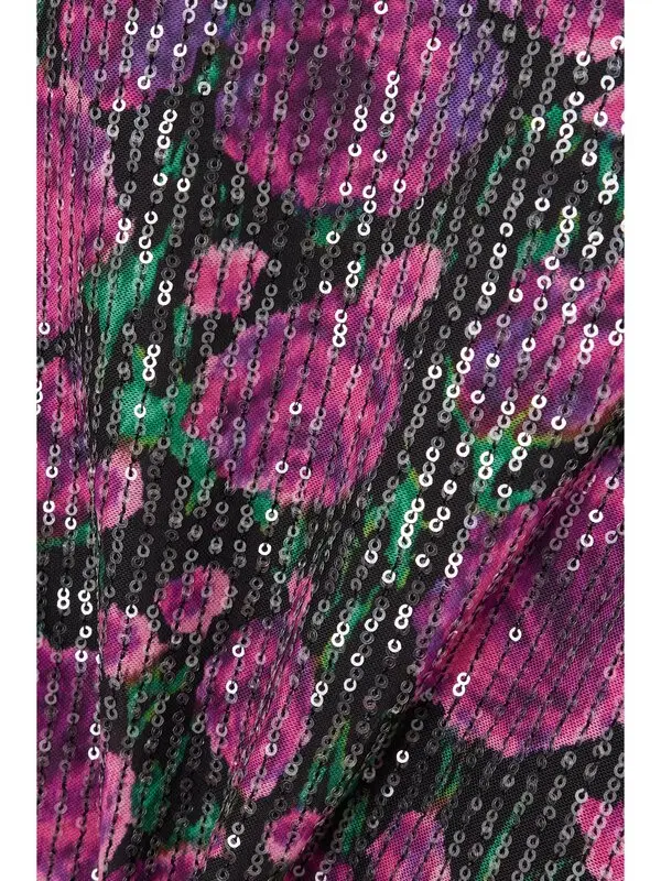 ROTATE BY BIRGER CHRISTENSEN Rosita Open-back Sequin Mini Dress