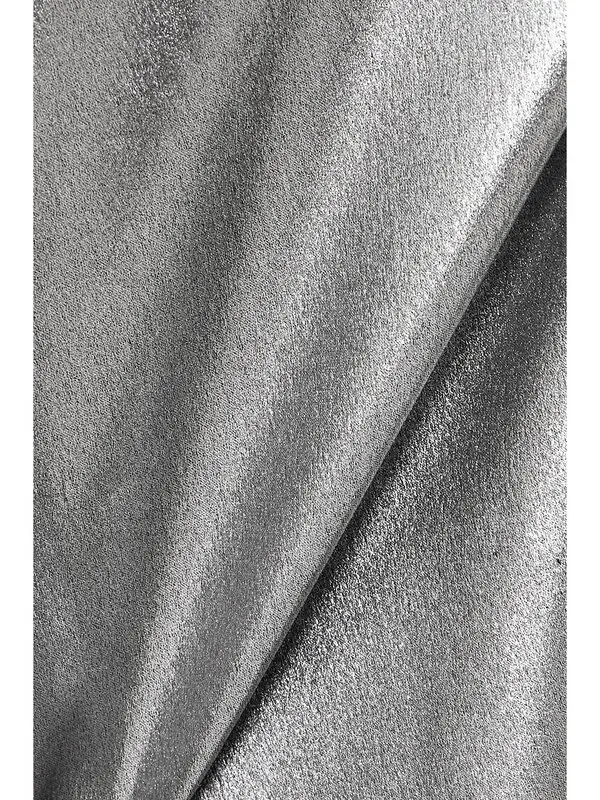 ROTATE BY BIRGER CHRISTENSEN Metallic Stretch-satin Mini Dress