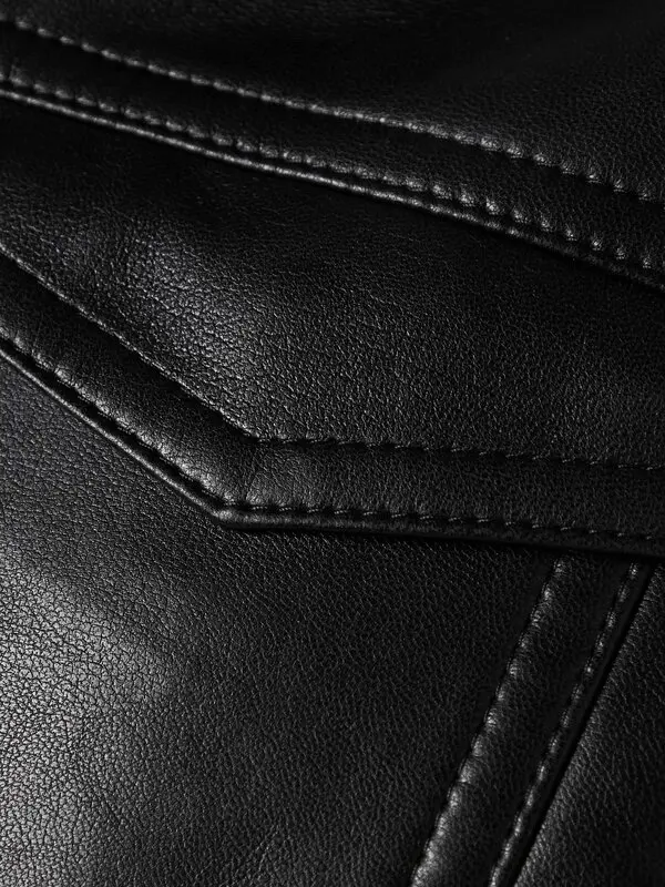 Nanushka Rocio Leather And Faux Leather Jacket