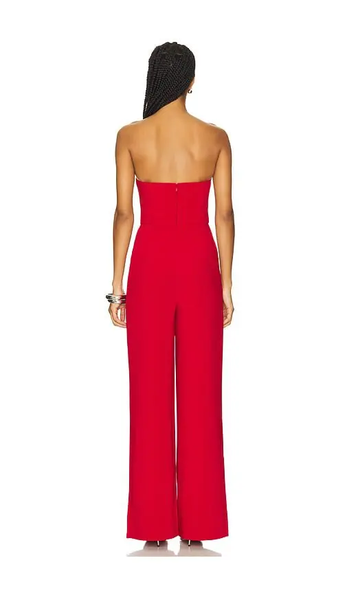 LOVERS AND FRIENDS Ketchum Strapless Wide-leg Jumpsuit
