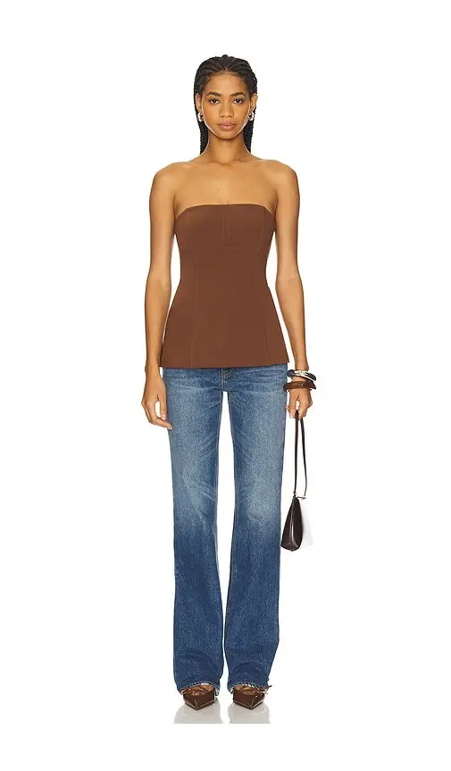 LOVERS AND FRIENDS Noah Top - Brown