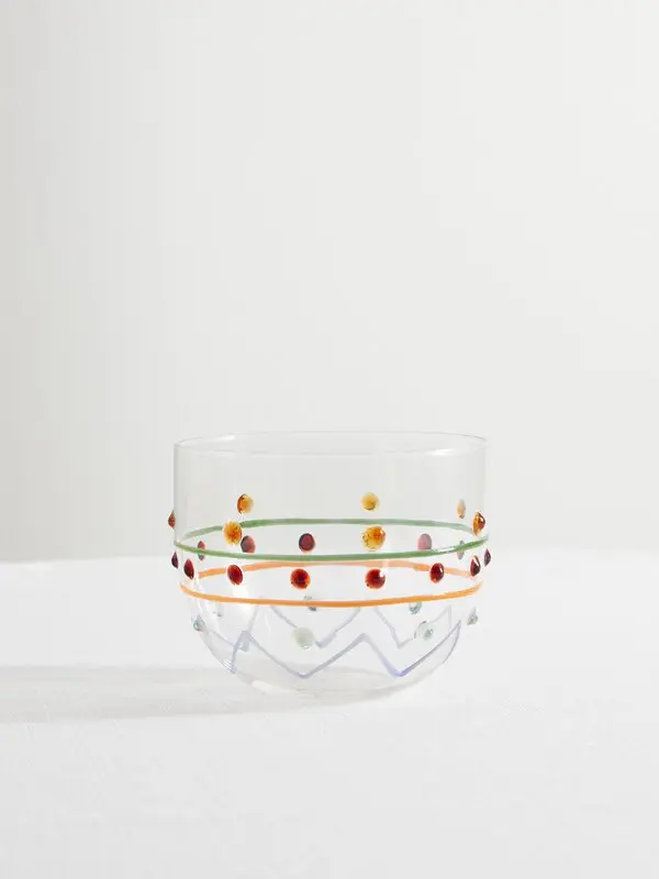 Dolce & Gabbana Painted Glass Bowl - Multi
