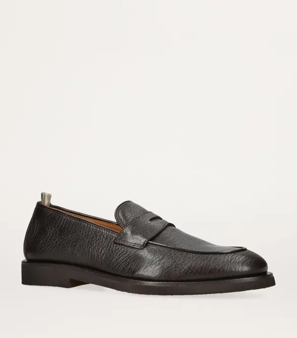 Officine Creative Leather Opera Flexi Loafers - Brown