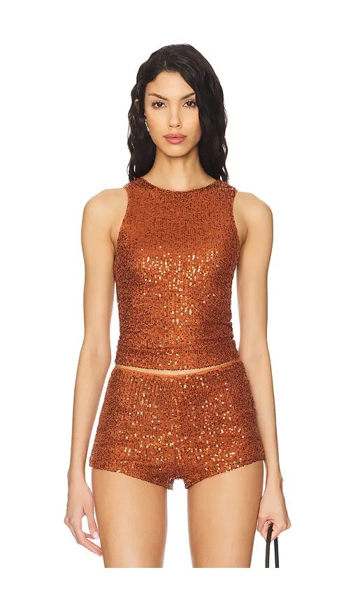 Superdown Maja Top In . Also - Rust