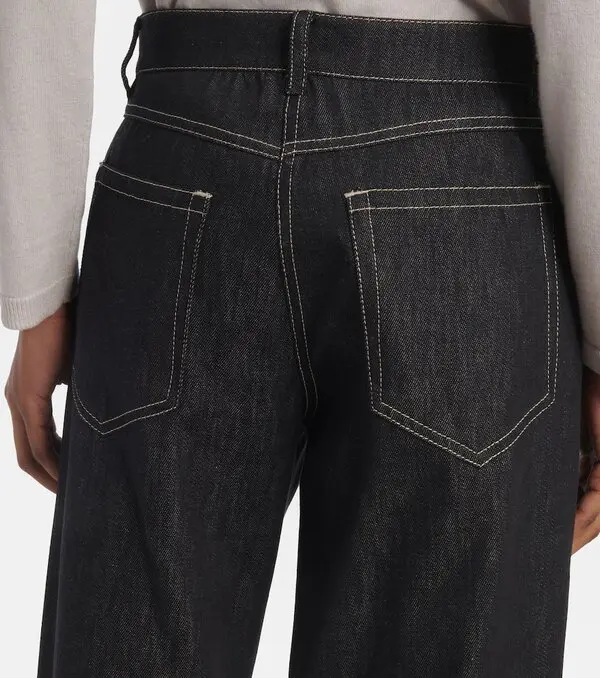 Max Mara Balco High-rise Straight Jeans