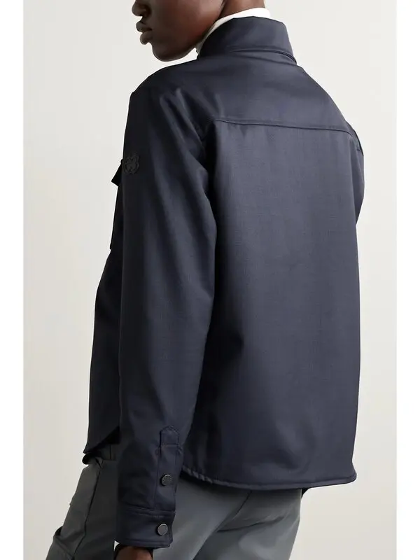 ERIN SNOW Sahara Wool-blend Twill Jacket
