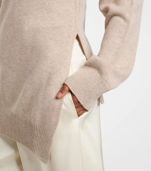 JIL SANDER Wool And Cashmere Crew Neck Sweater