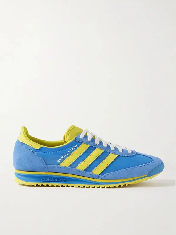 ADIDAS ORIGINALS X Sporty & Rich Sl 72 Sneakers - Blue
