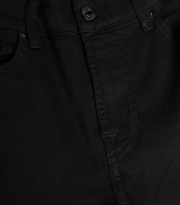 7 For All Mankind Roxanne Slim Jeans - Black