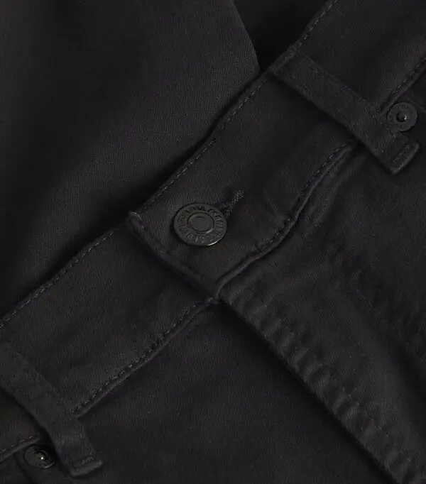 7 For All Mankind Roxanne Slim Jeans - Black