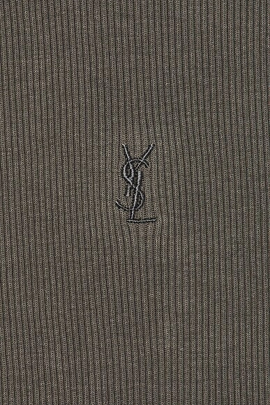 Saint Laurent Embroidered Tank Top
