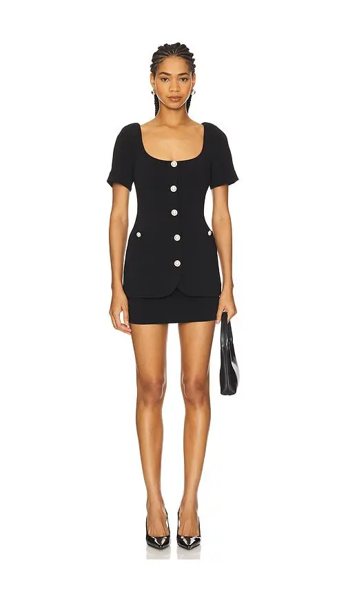 LOVERS AND FRIENDS Clifton Mini Dress - Black