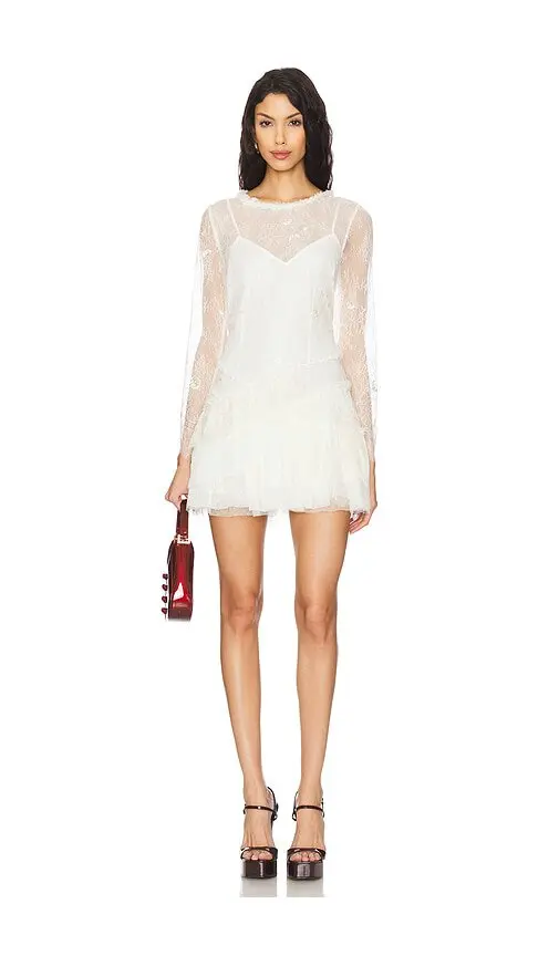 LoveShackFancy Amberleigh Dress - Ivory