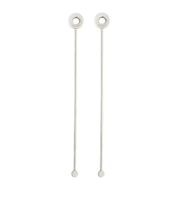 Christofle Stainless Steel Oh De Cocktail Stirrers