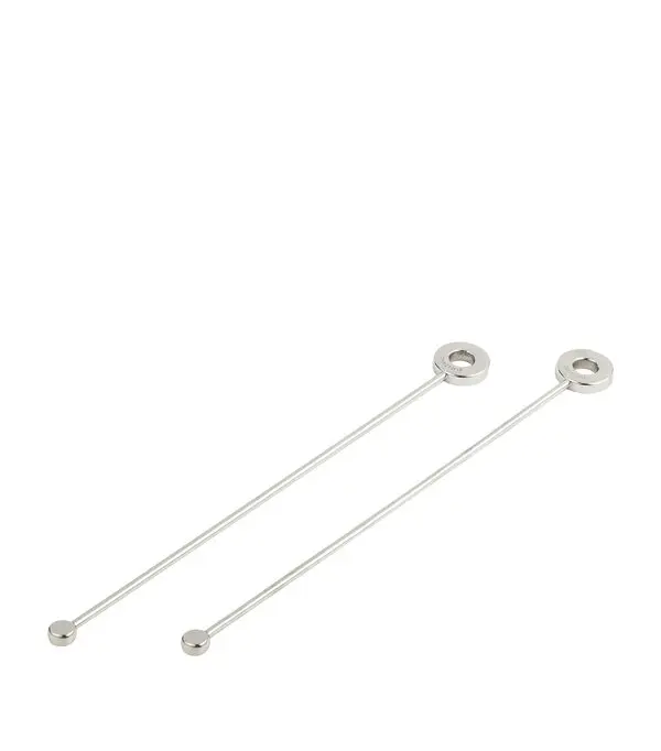 Christofle Stainless Steel Oh De Cocktail Stirrers