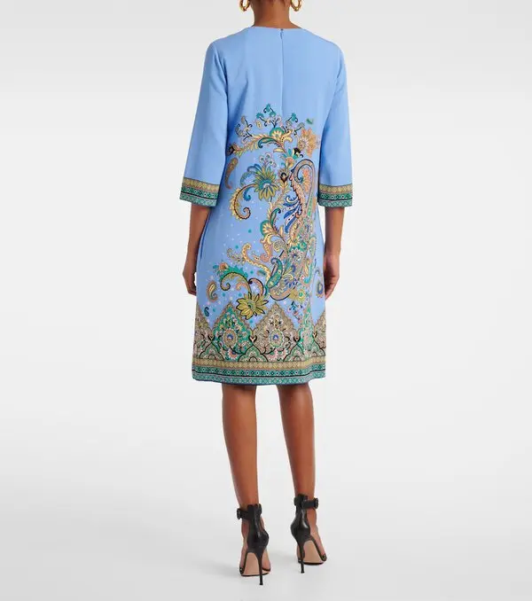 Etro Paisley Print Mini Dress