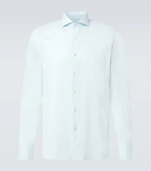 Fedeli Cotton-blend Shirt