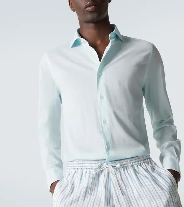 Fedeli Cotton-blend Shirt