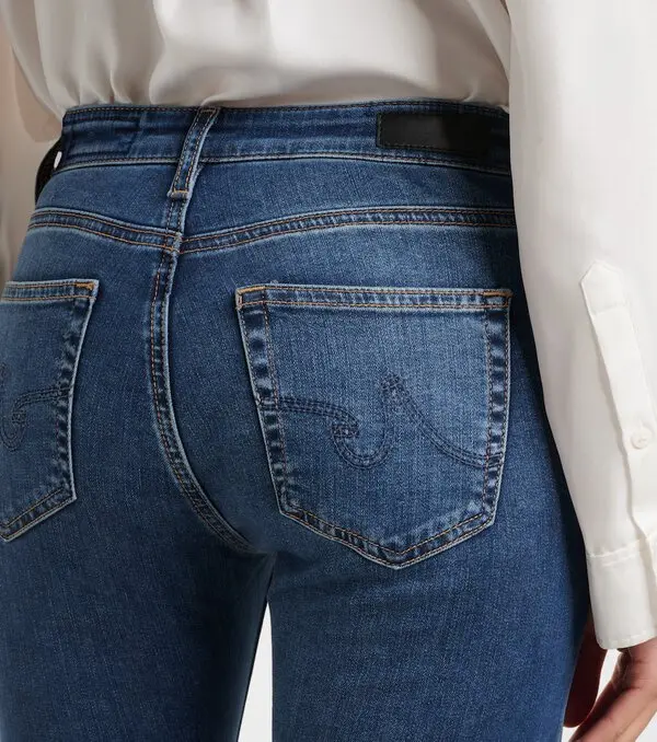 Ag Mid-rise Skinny Jeans